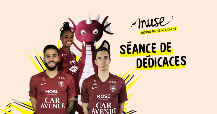 Le FC Metz en dédicaces au Muse ! | Football Club de Metz - Infos FC ...